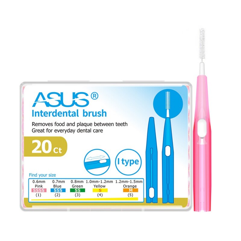 20 Pcs/Pack Push-Pull Interdental Brush Gum Interd... – Vicedeal