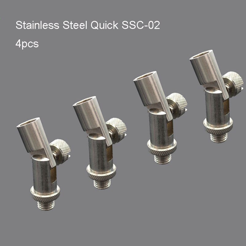 4 X Vissen Quick Release Connector Hoek Adapter Co... – Grandado