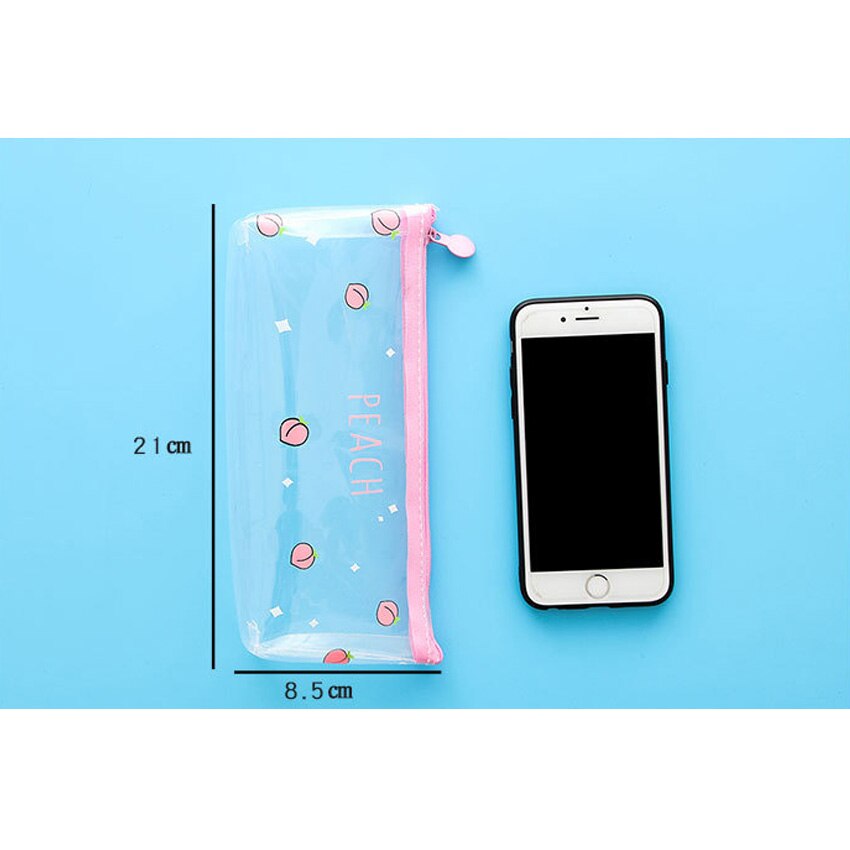 1pcs/pack Small Fresh Transparent Pencil Case Thre... – Vicedeal