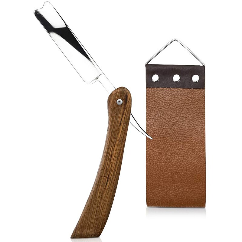 Straight Razor,Wooden Straight Edge Razor for Man ... – Vicedeal