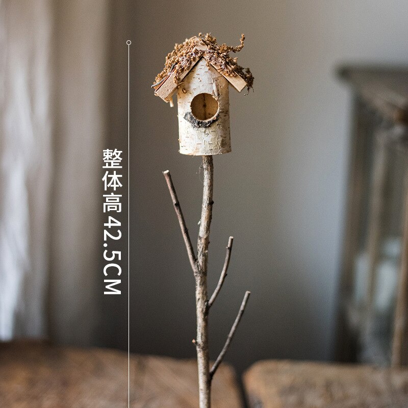 Garden decoration Bird's nest small house Flower p... – Vicedeal