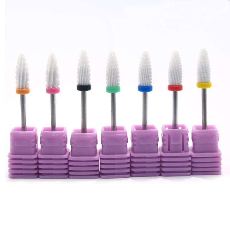 Nail Keramische Nail Boor 3/32 "Rotary Burr Bits V... – Grandado