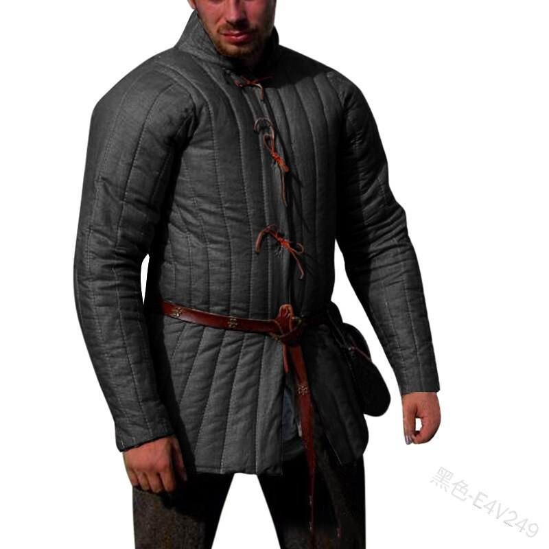 Adult Men Medieval Larp Viking Costume Leopold Gam... – Grandado