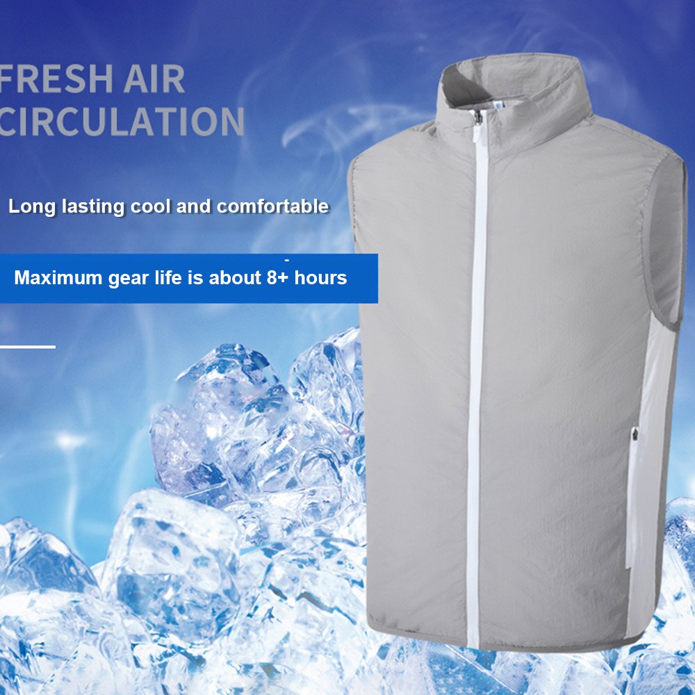 Fan Cooling Vest Summer Air Conditioning Clothing ... – Grandado