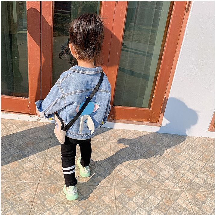 INS baby girls denim coat 1-9 years old children's... – Grandado