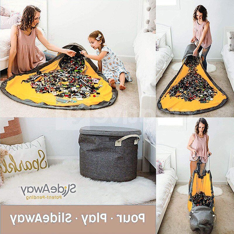 Slide Weg Speelgoed Schoon-Up Opbergtas Speelkleed... – Grandado
