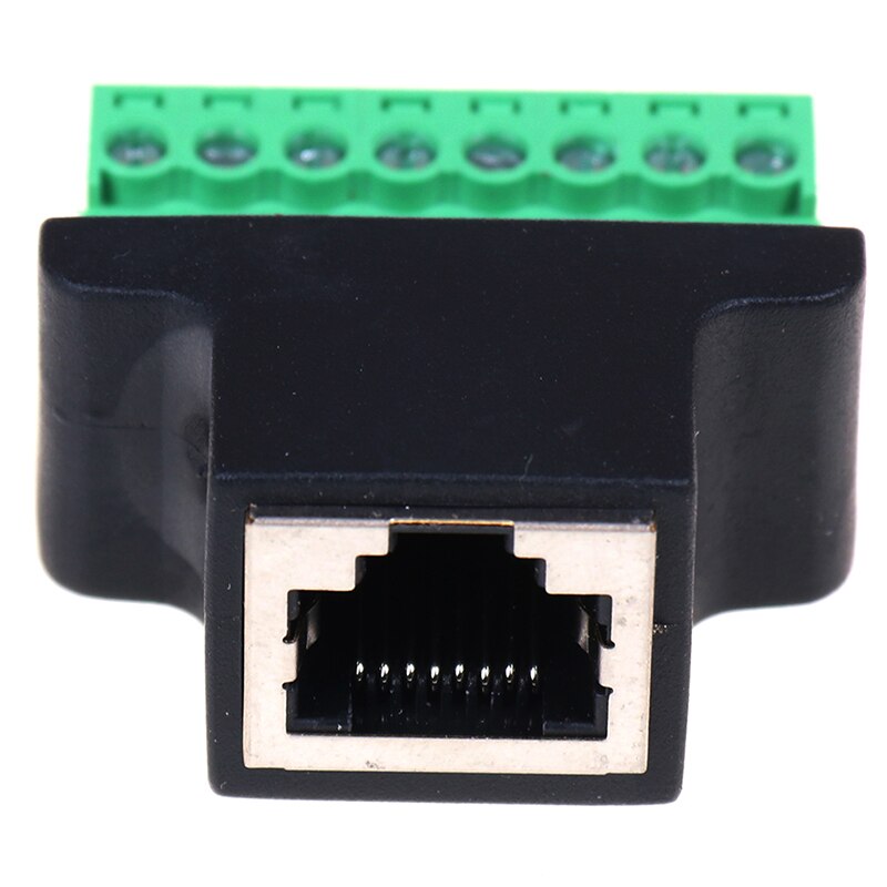 1pcs Ethernet RJ45 Female To Screw Terminal 8 Pin ... – Grandado