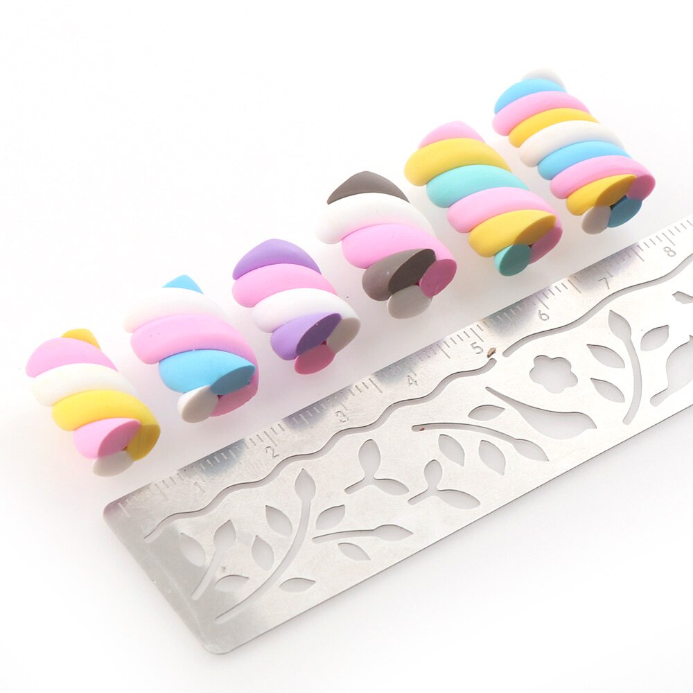 10pc Mixed colour Soft clay marshmallow candy Poly... – Vicedeal