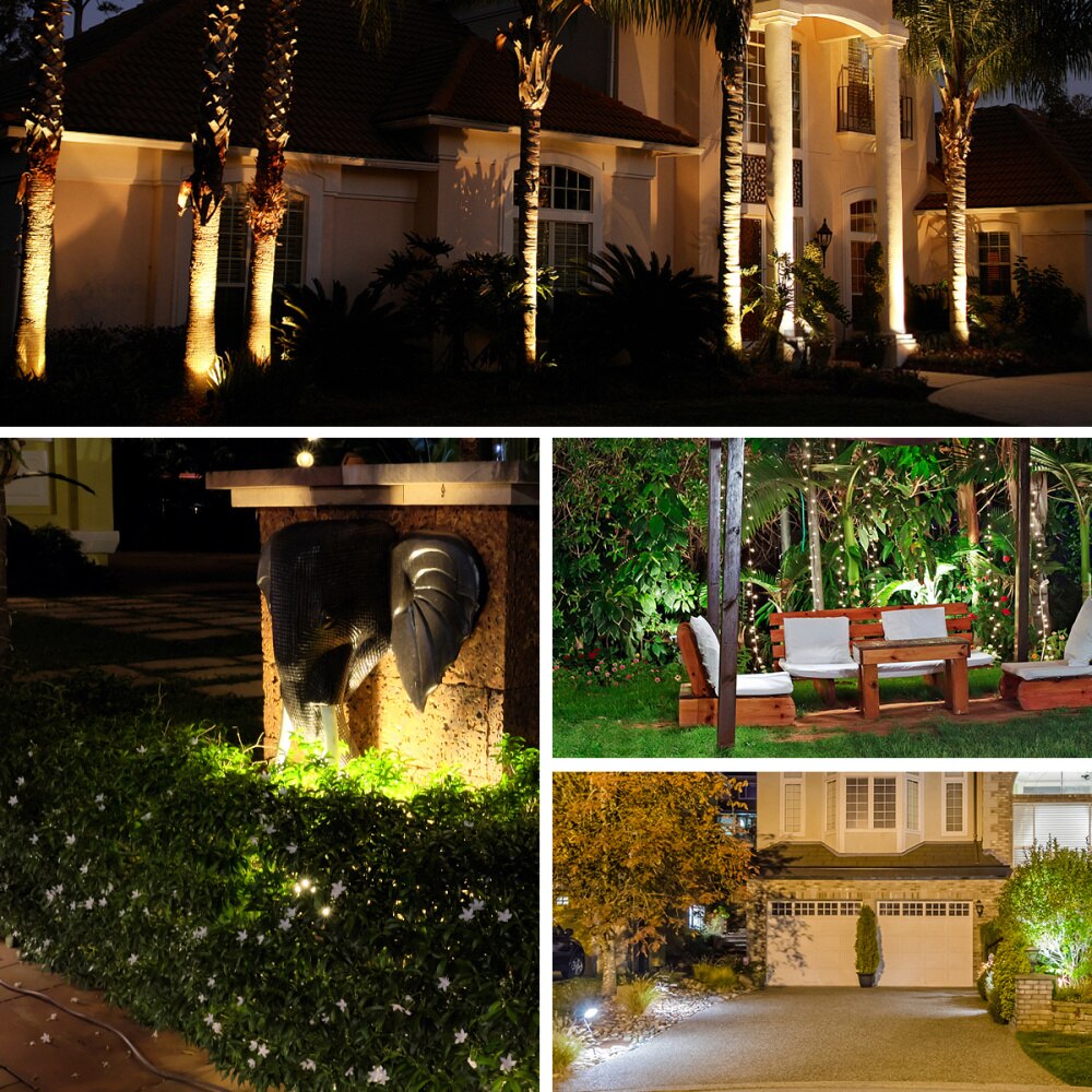 Mobestech 10pcs Ground Spike Lawn Lamp Ground Plug... – Grandado