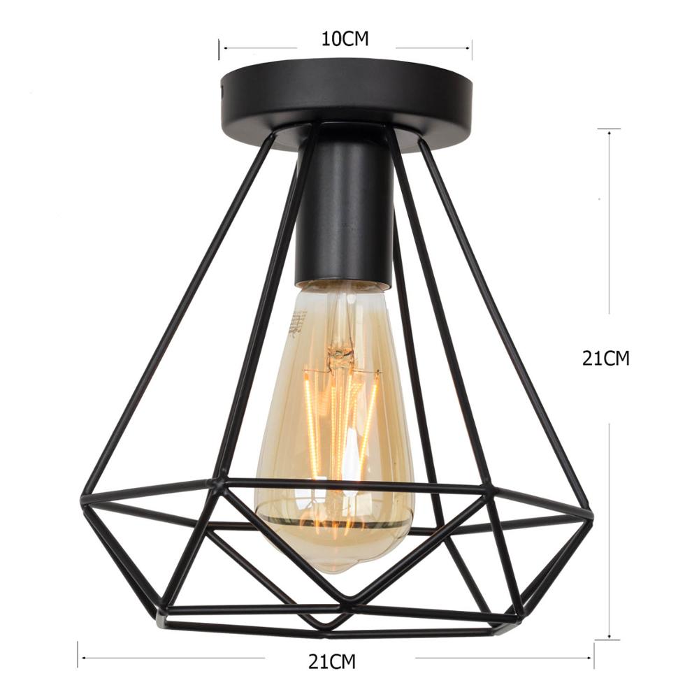 Lampe Schwarz Decke