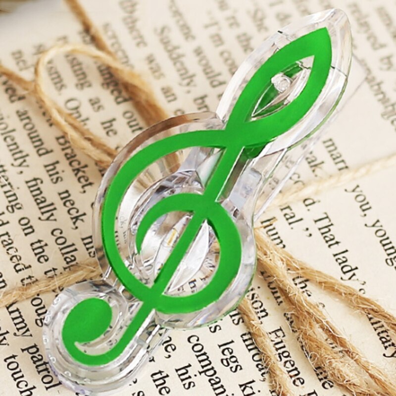 Plastic Musical Note Letter Paper Clip Piano Music... – Grandado
