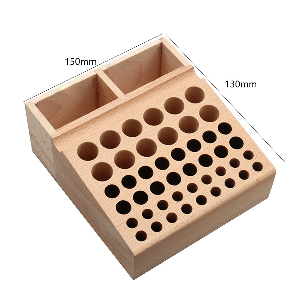 98/46 Holes Beech Leather Craft Tools Holder Rack ... – Grandado