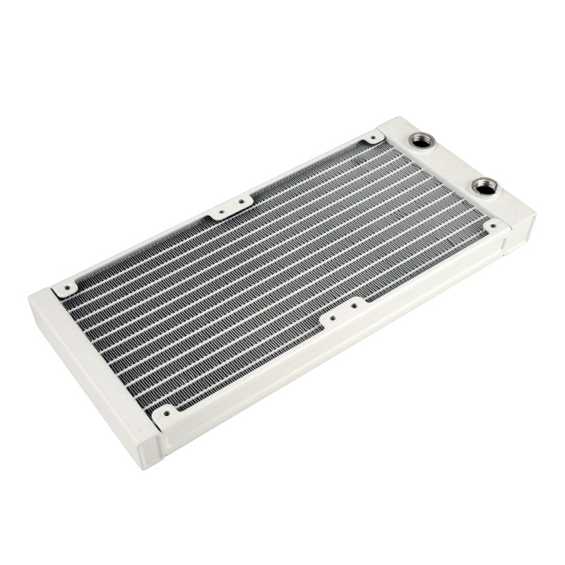 Syscooling white color radiator for water cooling ... – Vicedeal