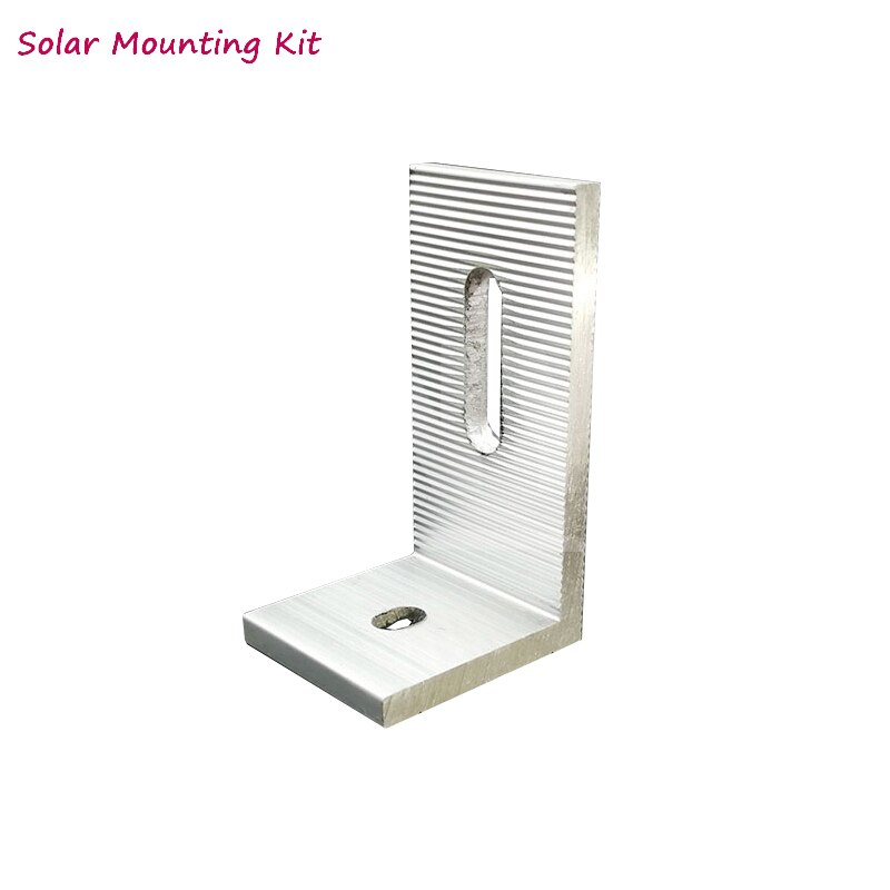 5pcs solar panel mounting brackets kit aluminum L ... – Grandado