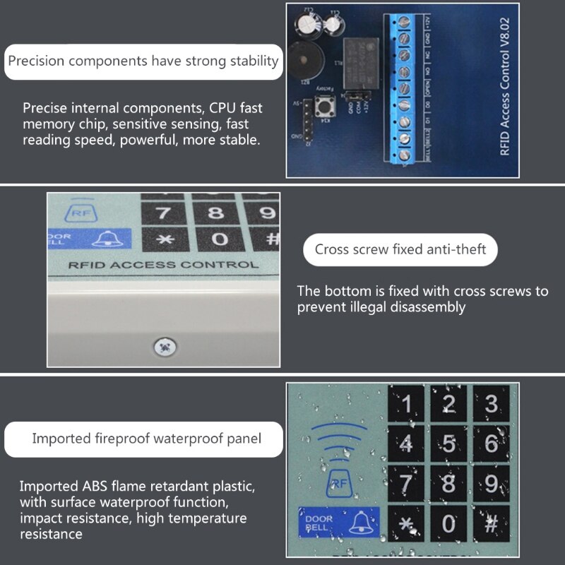 Security Full Complete 125KHz EM-ID Card 1 Door En... – Vicedeal