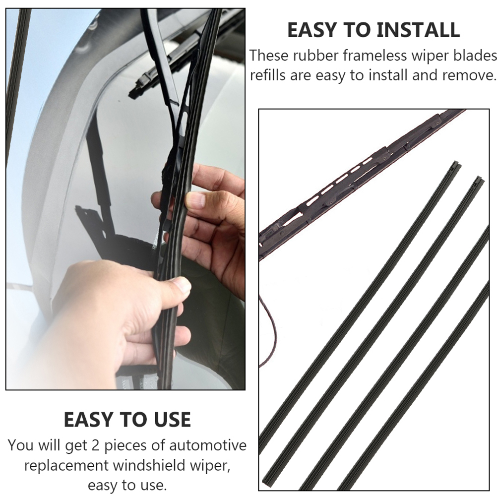 2 Stuks Auto Voorruit Auto Speciale Ruitenwisserbl... – Vicedeal