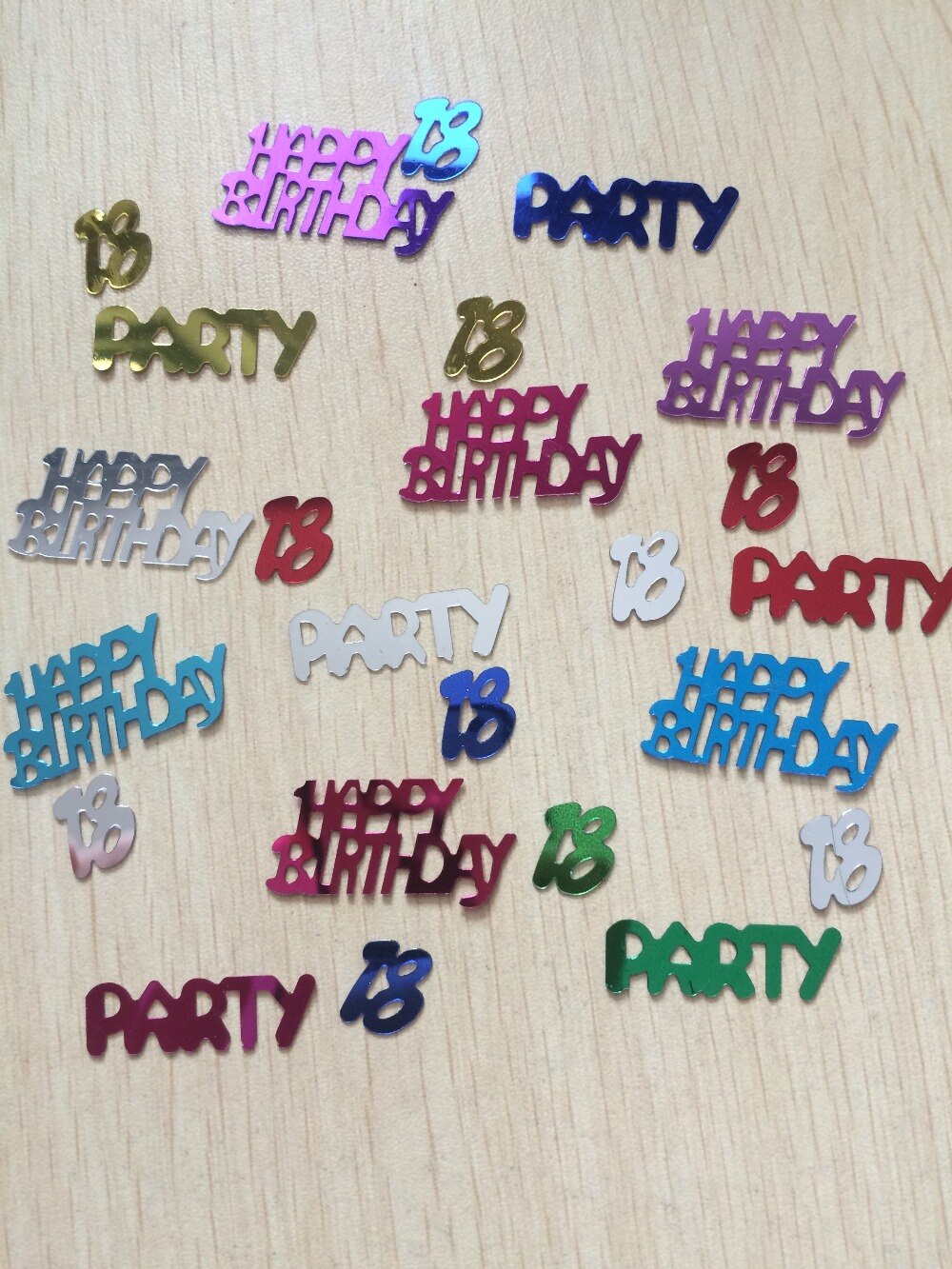Happy 18th Birthday Party decoration kits blue gre... – Vicedeal