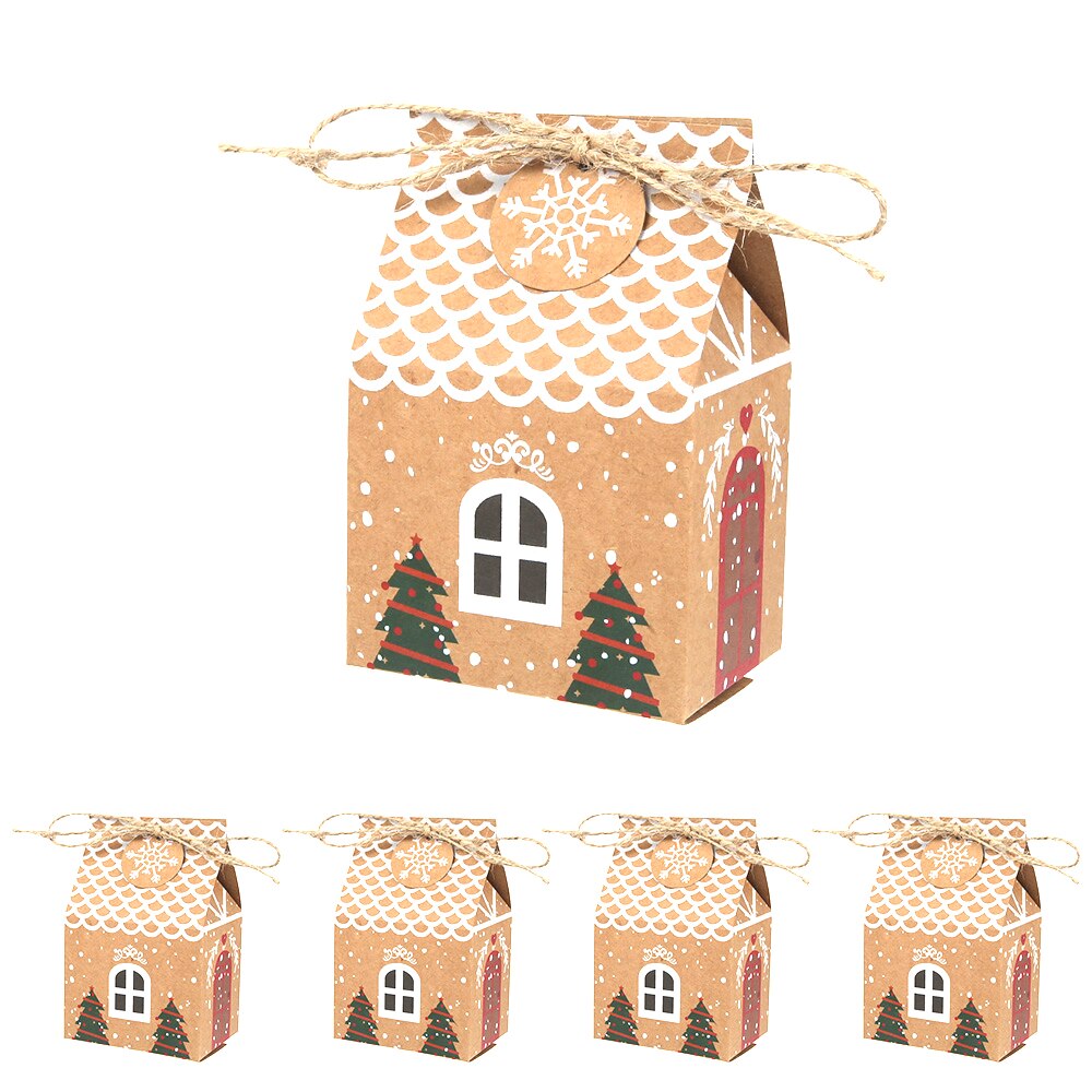 5/24 Stks/set Kerst Candy Bags Xmas Cookie Verpakk... – Grandado