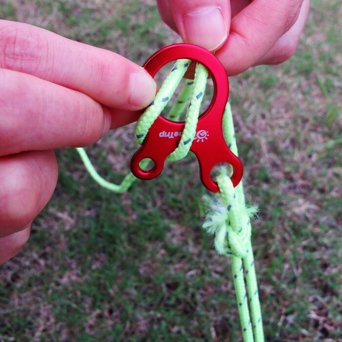 18cm Aluminum Alloy Camping Tent Pegs with Rope St... – Grandado