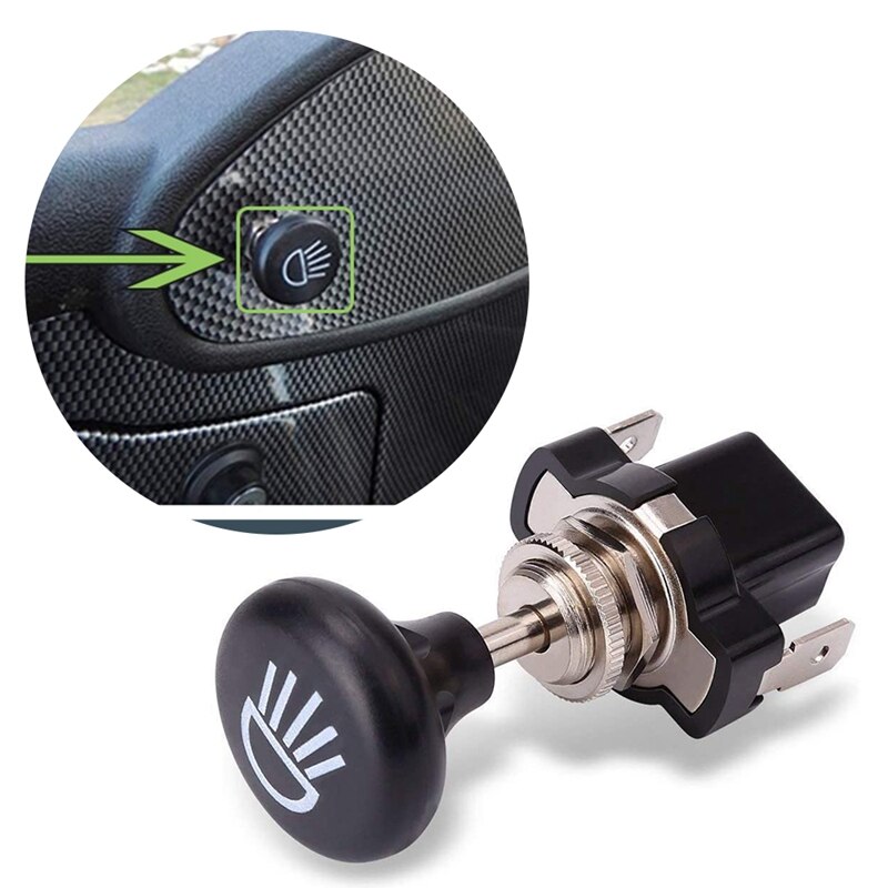 For Golf Cart Push Pull Headlight Switch 12Volt 40... – Vicedeal