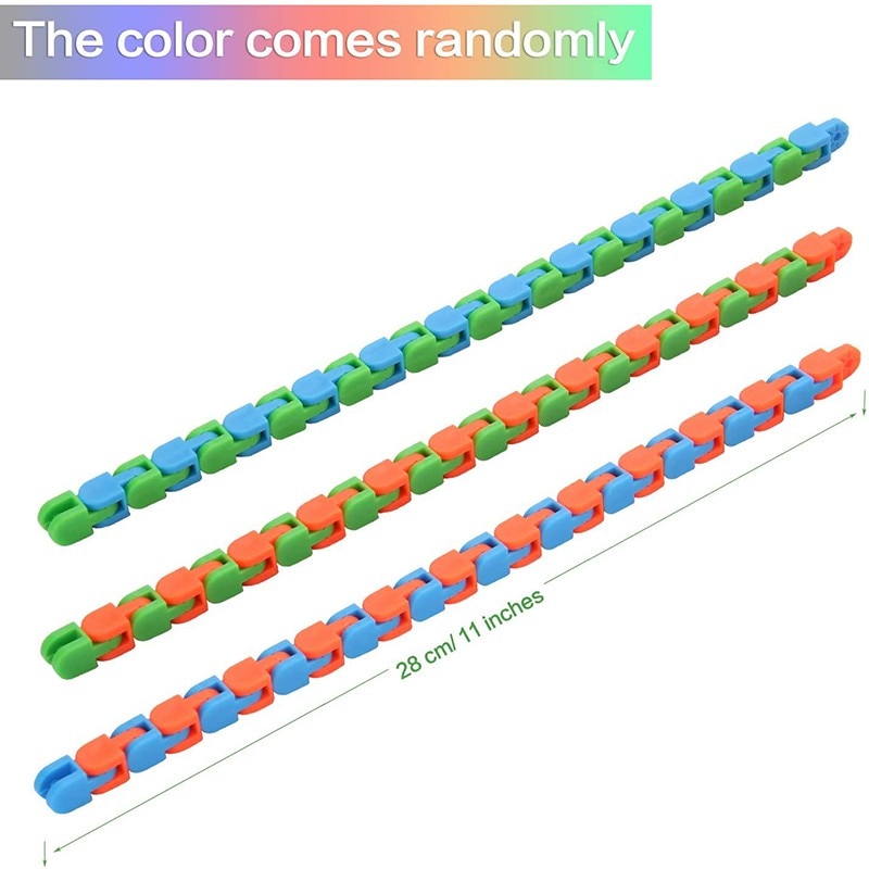 1Pcs Chain Wacky Tracks Snap Click Fidget Toys Ant... – Grandado