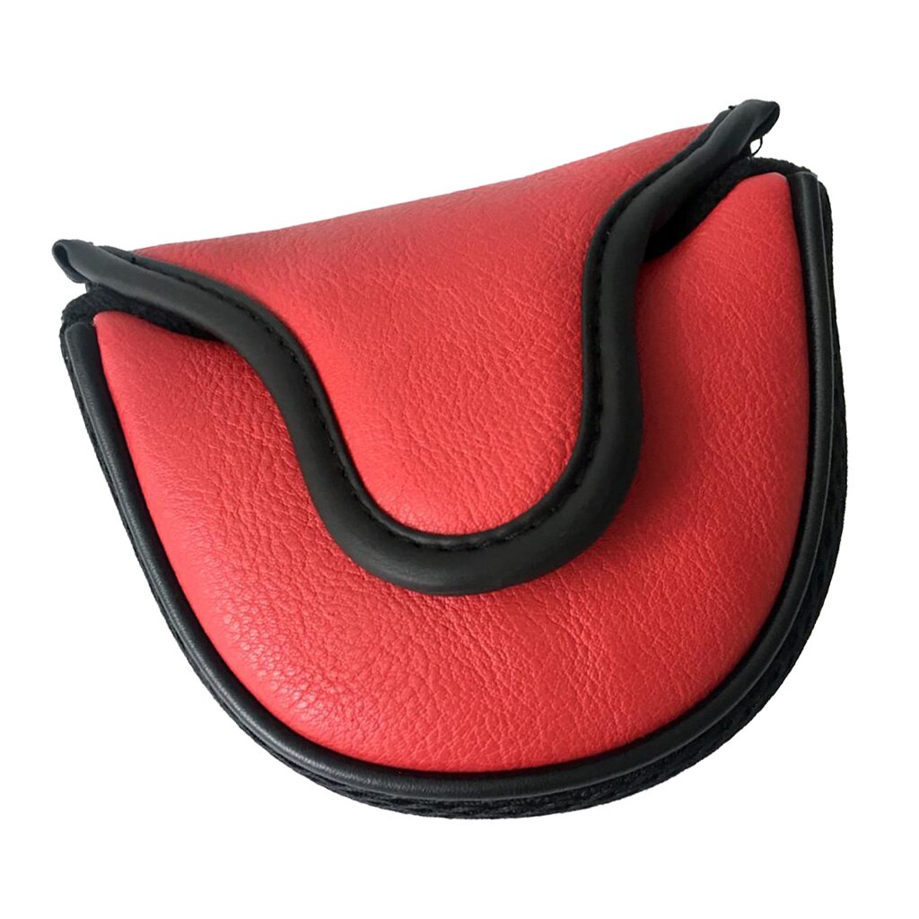 Golf Mallet Putter Headcover - Solid Red Replaceme... – Grandado
