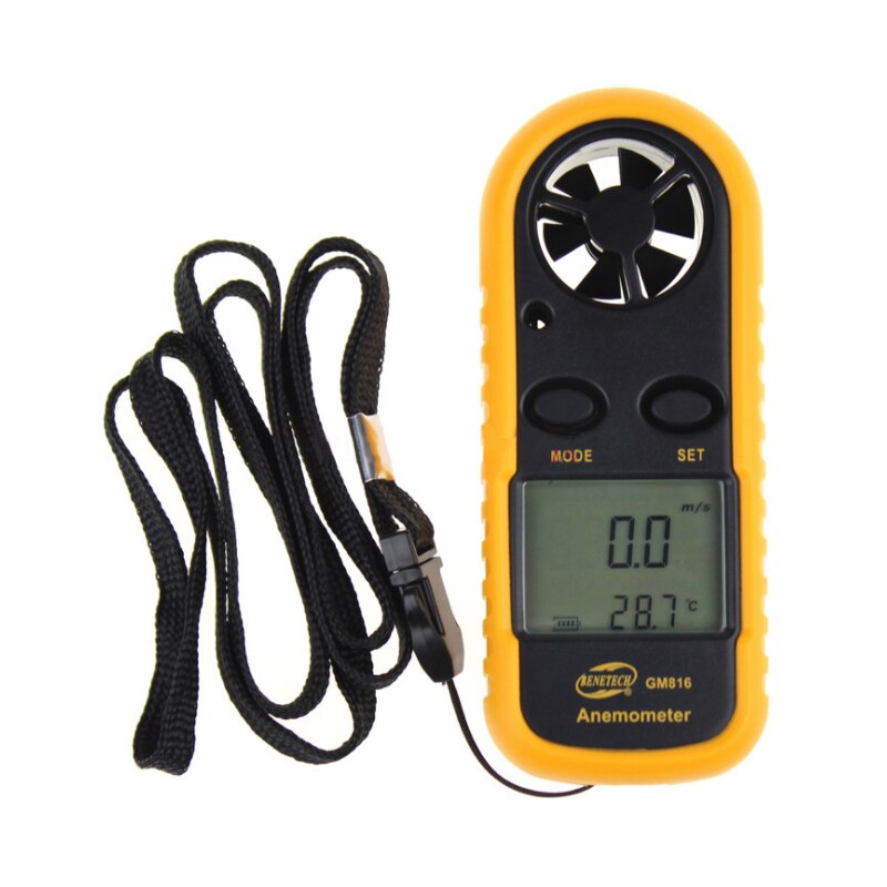 GM816 Digitale Anemometer Windsnelheid Mini Luchts... – Grandado
