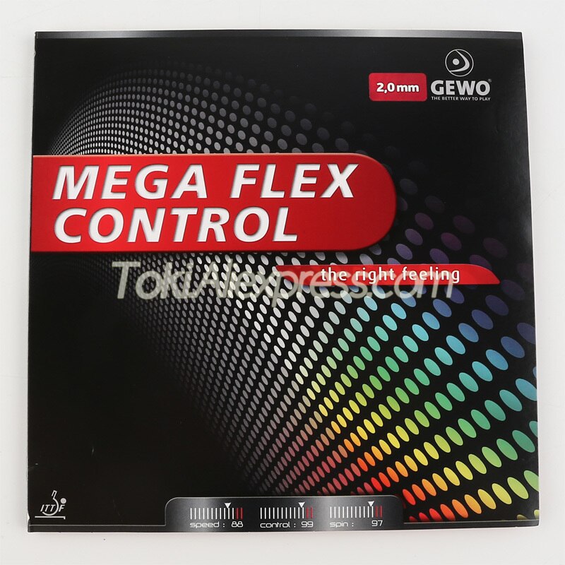 GEWO Mega Flex Control Table Tennis Rubber (Made i... – Grandado