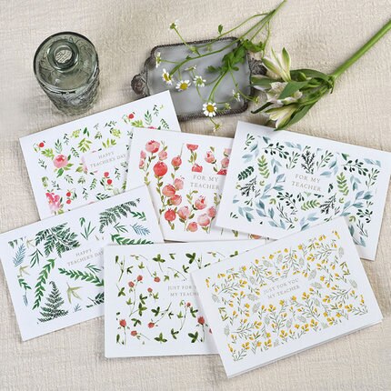 Eno Greeting watercolor flower greeting card with ... – Grandado