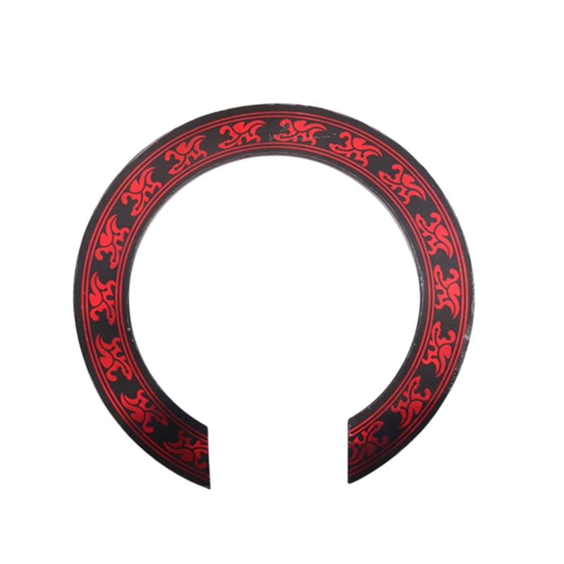 1 Pcs Soundhole Rosette Decal Sticker with Red Pat... – Grandado