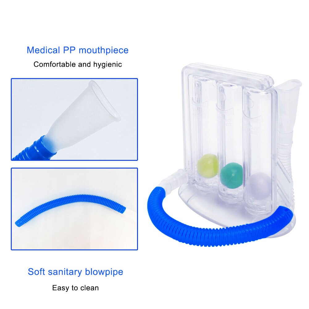 Breathing Simulator Three-Ball Lungs Sport Instrum... – Grandado