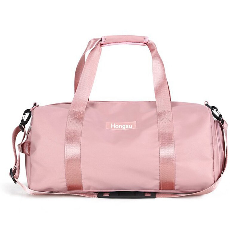Nylon Waterproof Sport Cylinder Handbag With Shoe ... – Grandado