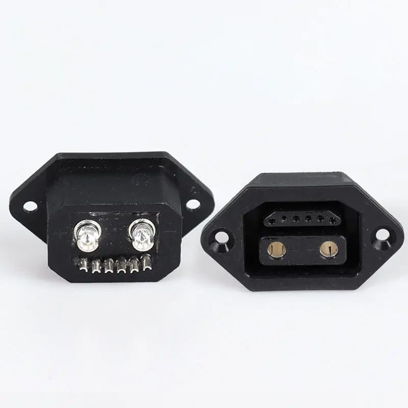 2+6 Electric Vehicle Charger Plug Socket with Wire... – Vicedeal