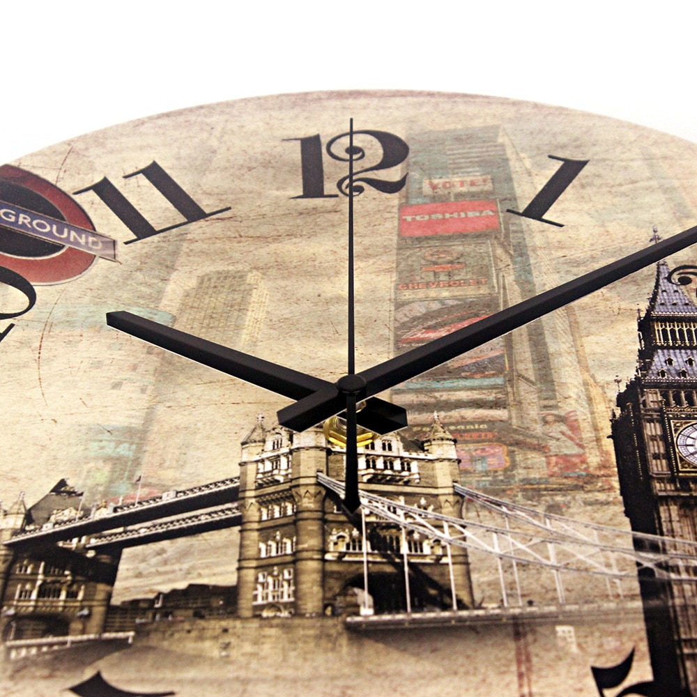 Brand London Big Ben 3d Wall Decor Watch With Abso... – Grandado