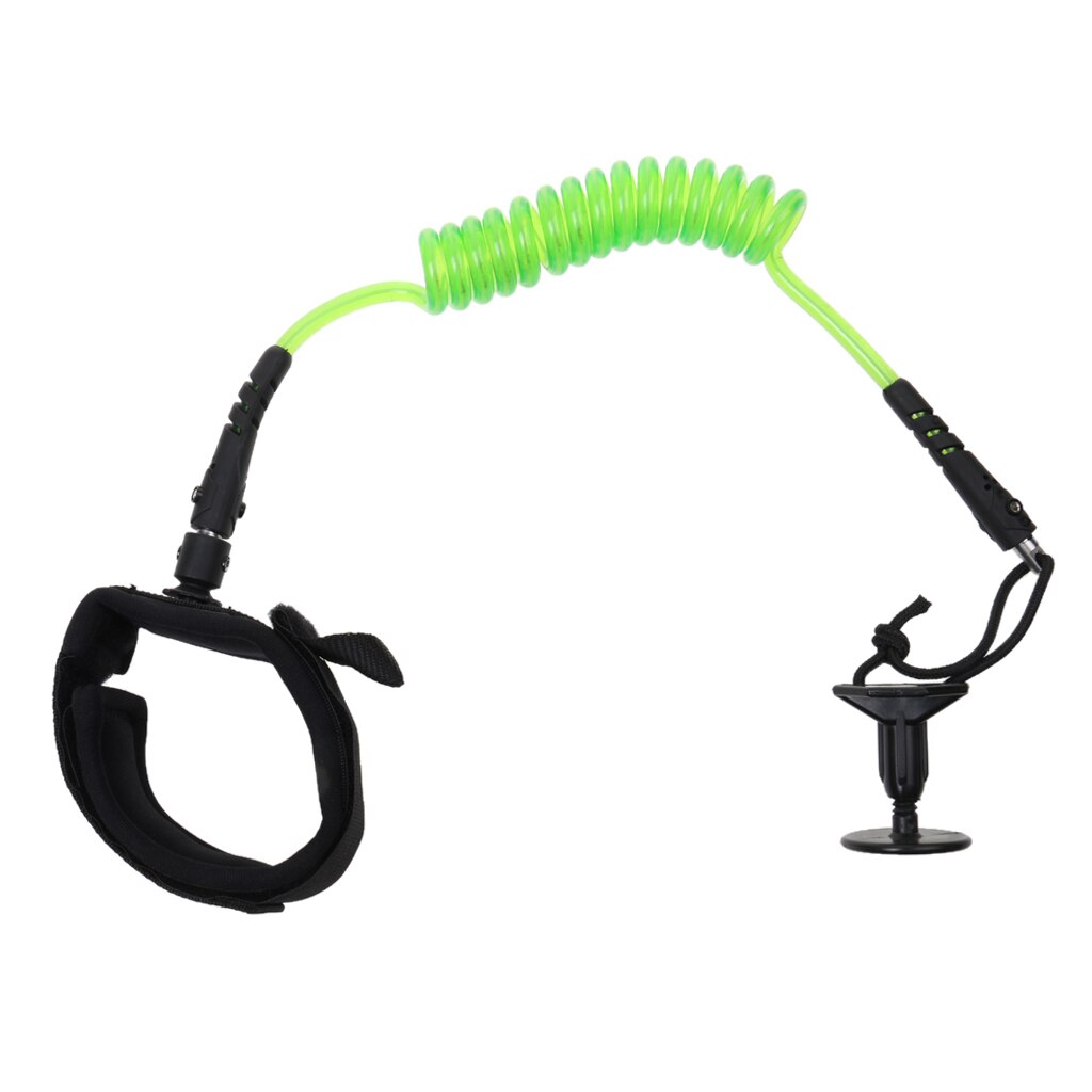 Green Pro Adjustable Bodyboard Surf Board Coiled B... – Vicedeal