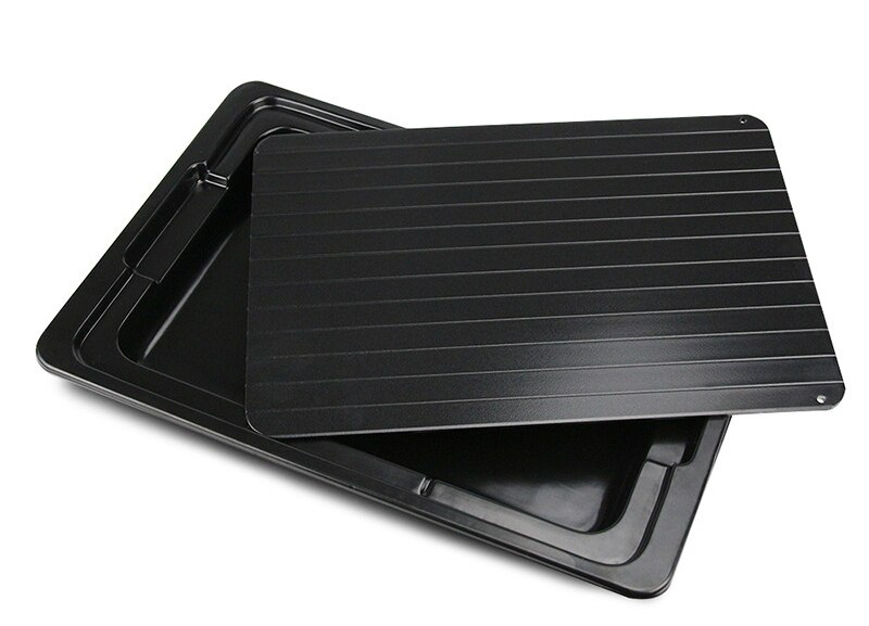 Aluminium Fast Defrosting Tray Frozen Meat Thawing... – Grandado