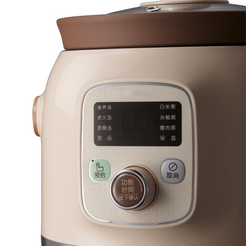 Electric Stew Cooker Home Automatic Ceramic Stew P... – Grandado