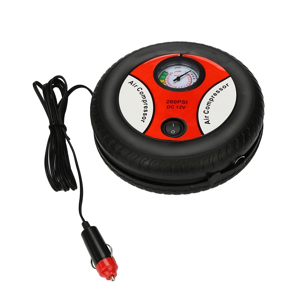 12V Auto Luchtpomp 260PSI Dc 12V Draagbare Elektri... – Vicedeal