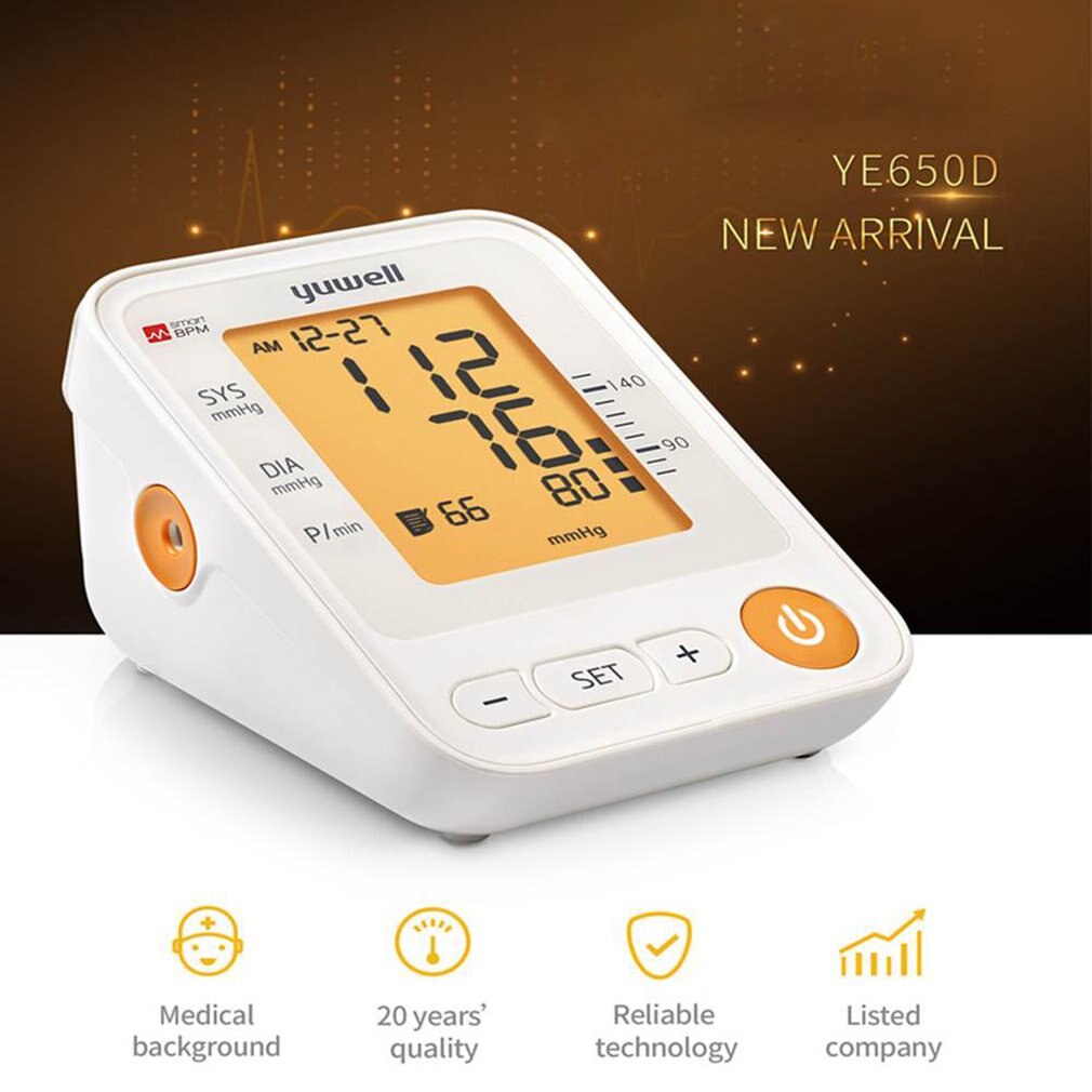 YE650D Arm Blood Sphygmomanometer Monitor LCD Digi... – Vicedeal