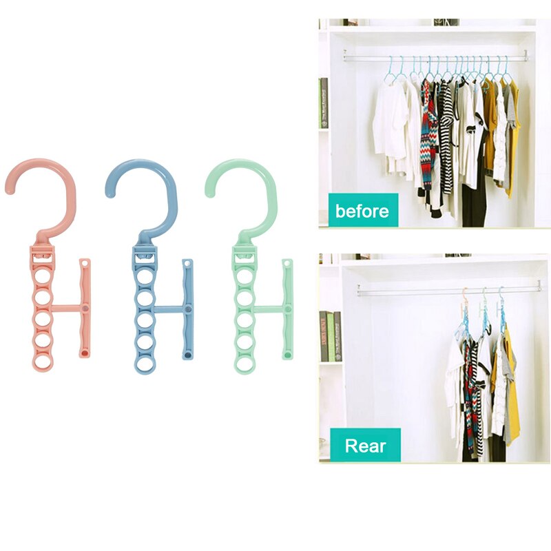 5 Lagen Magicial Hangers Voor Kleding Multi-Poort ... – Grandado