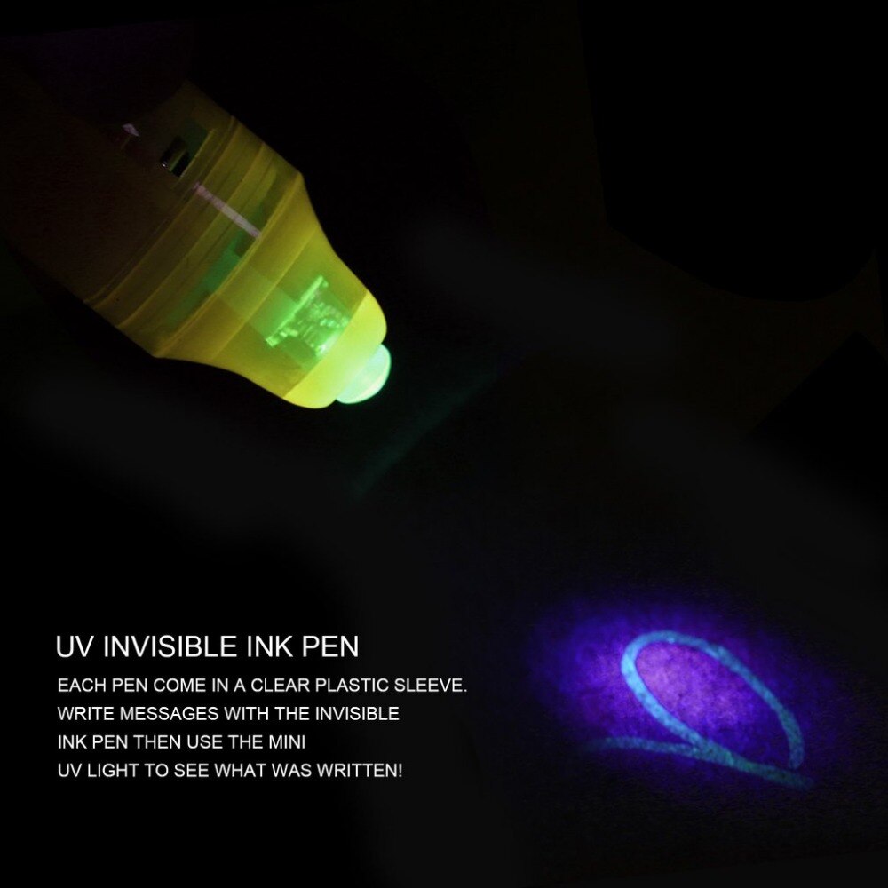 UV Light Pen 2-in-1 UV Blacklight Stationery Magic... – Grandado