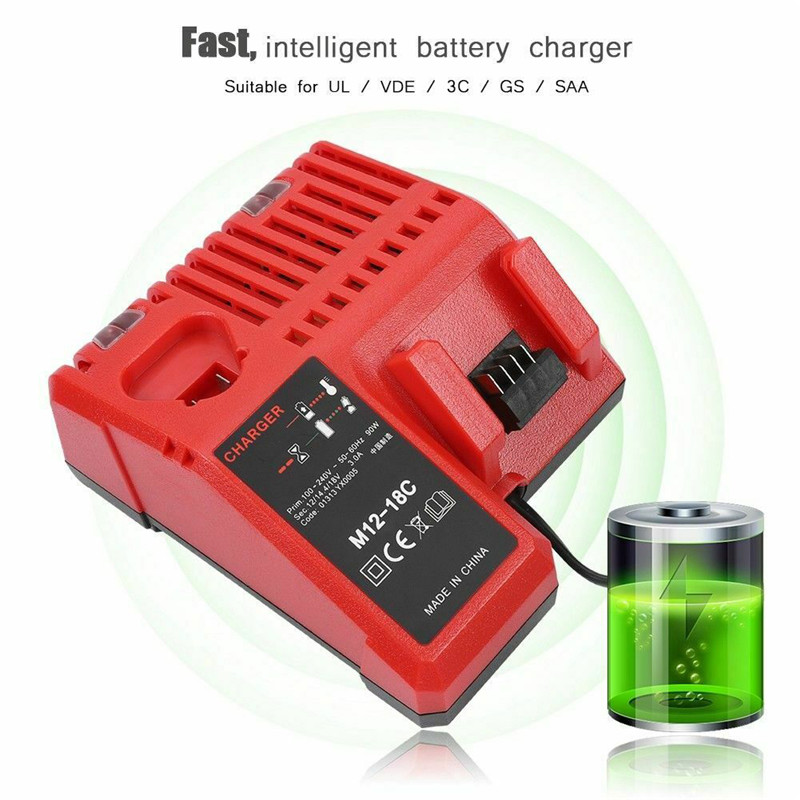 For Milwaukee M12-18FC 240v 18V/12V Lithium Ion Ra... – Vicedeal