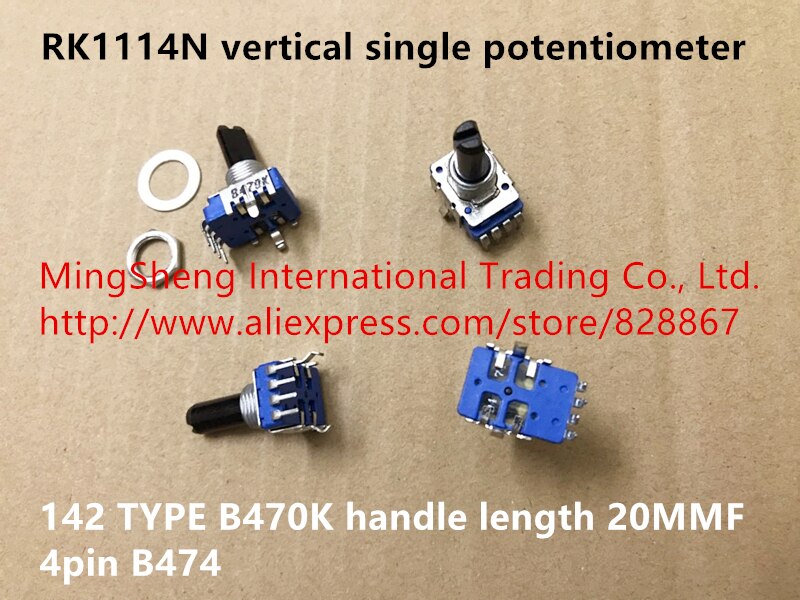 Original 100% RK1114N 142 TYPE vertical single pot... – Grandado
