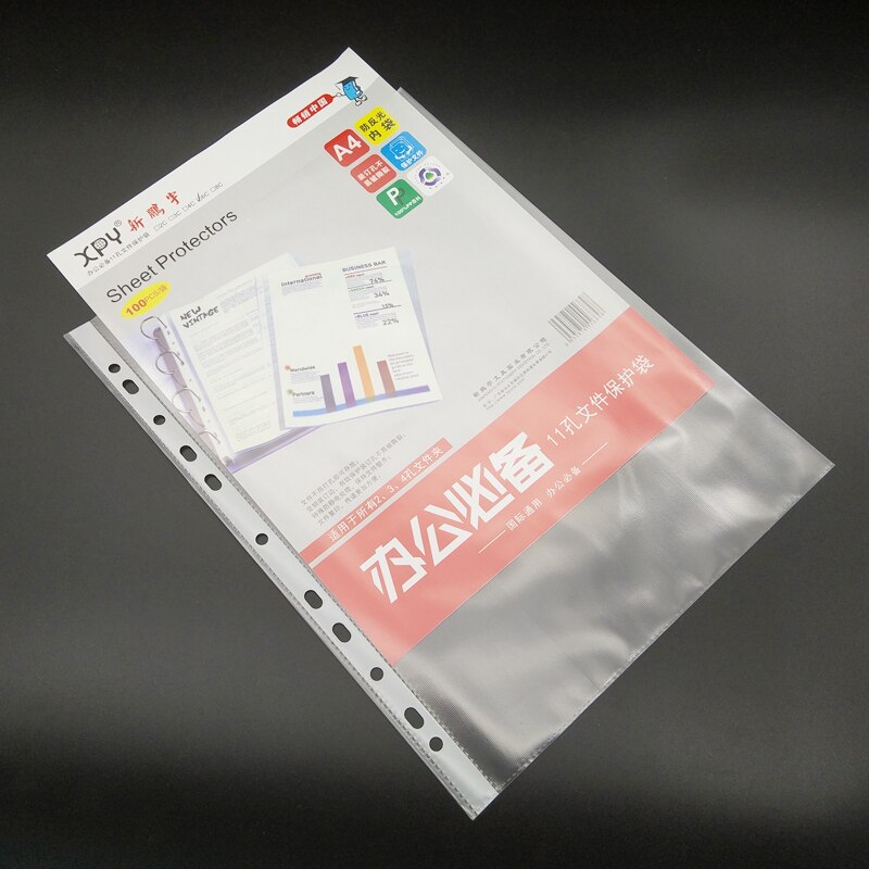 A4 File Folder Transparent Insert Page Protective ... – Grandado