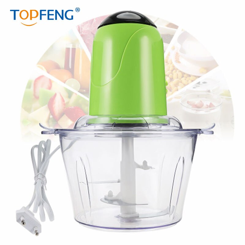 TOPFENG 2L Electric Kitchen Chopper Meat Grinder S... – Grandado