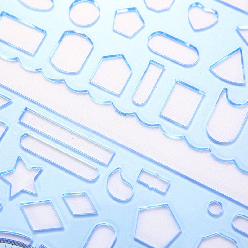 2PCS Fun Tangram Wanhua Ruler Multifunctional DIY ... – Grandado