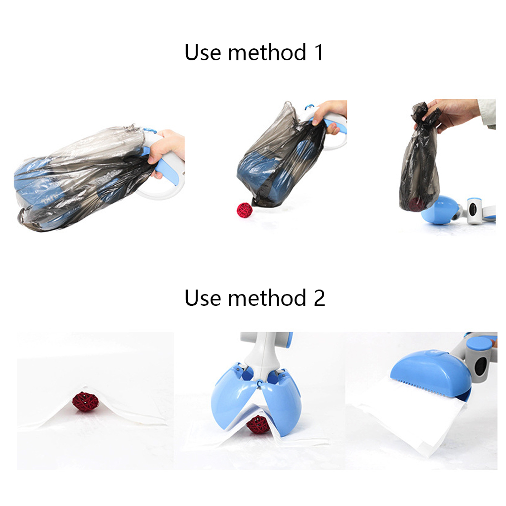 Portable Pickup Remover Pooper Bags 2 In 1 Pet Poo... – Grandado