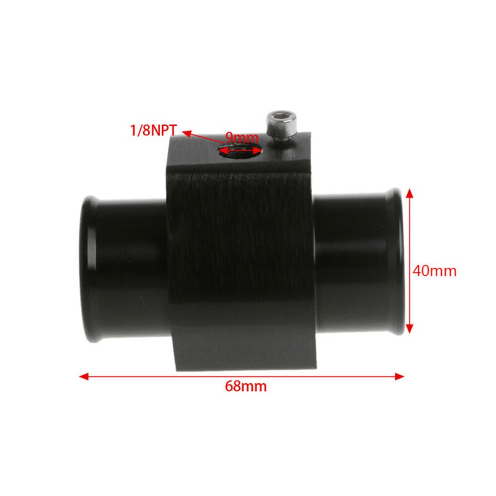 Parts Temperature gauge adapter Radiator Car Black... – Grandado
