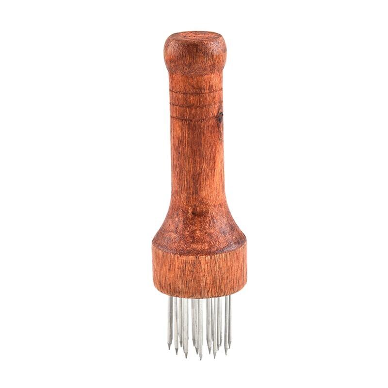 Stainless Steel Meat Tenderizer Mallet Wood Handle... – Grandado