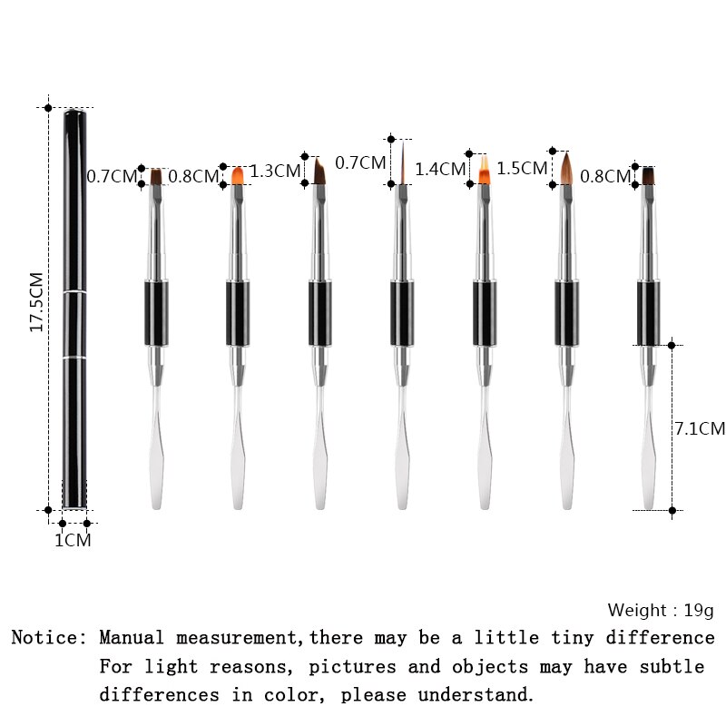 Mtssii Dual End Nail Art Poly UV Gel Extension Bui... – Vicedeal